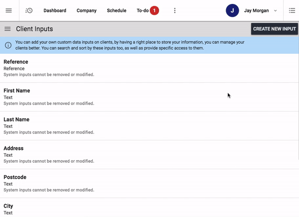 How to customise the type of client/contact inputs? – Archdesk