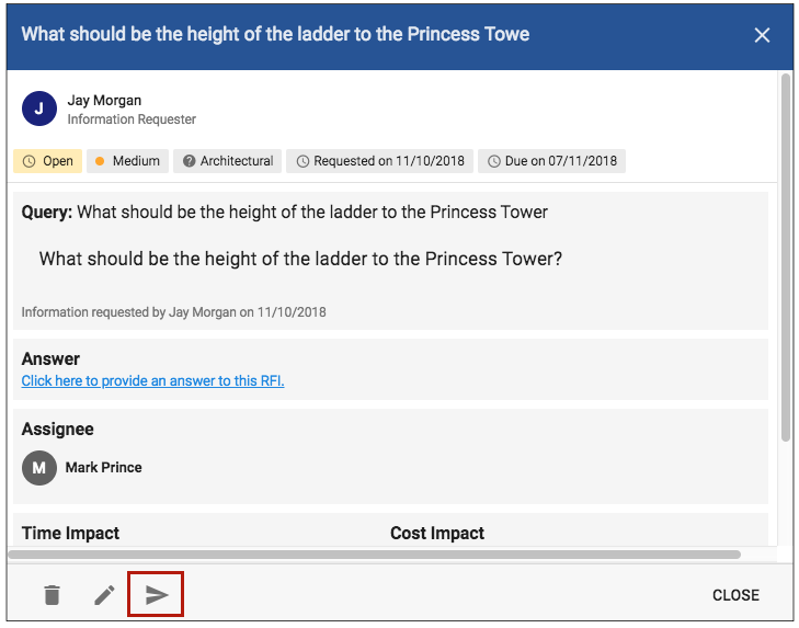 How to create and manage RFIs? – Archdesk