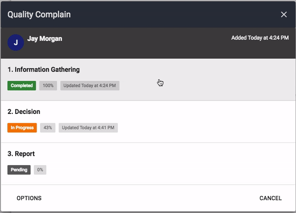 Managing processes in Archdesk – Archdesk
