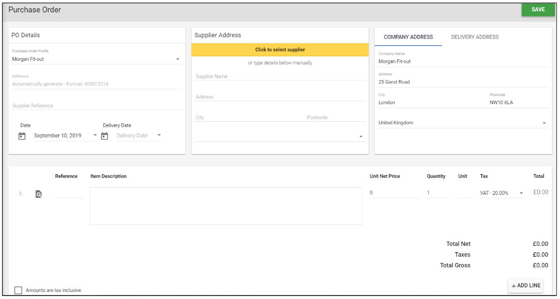 How to create Purchase Orders on quotes? – Archdesk