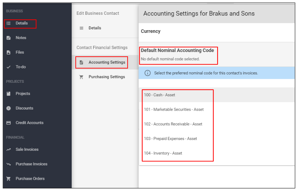How To Add Default Nominal Codes For Suppliers, Customers & Sub ...
