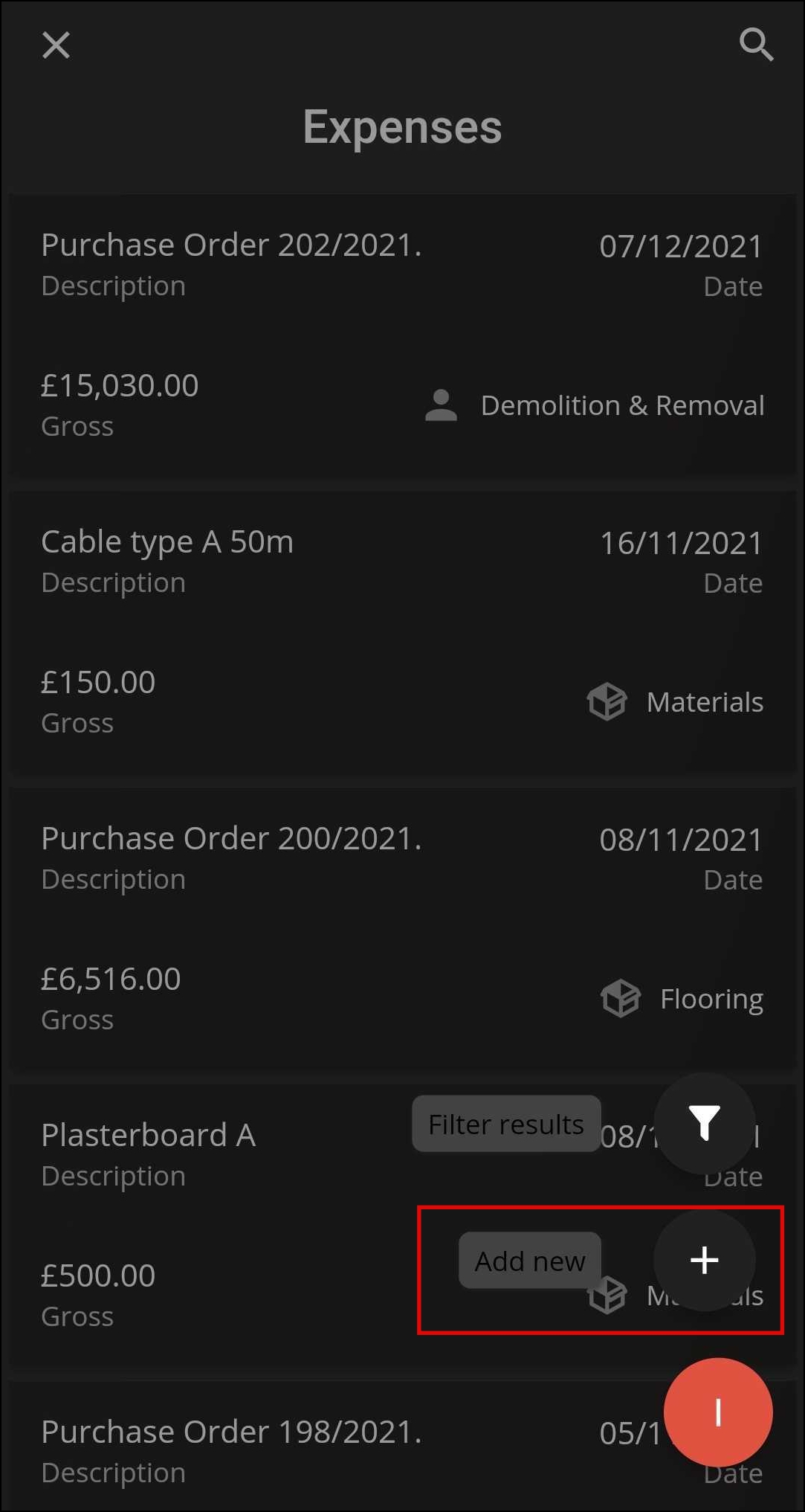 How to add an expense on Archdesk Mobile App? – Archdesk